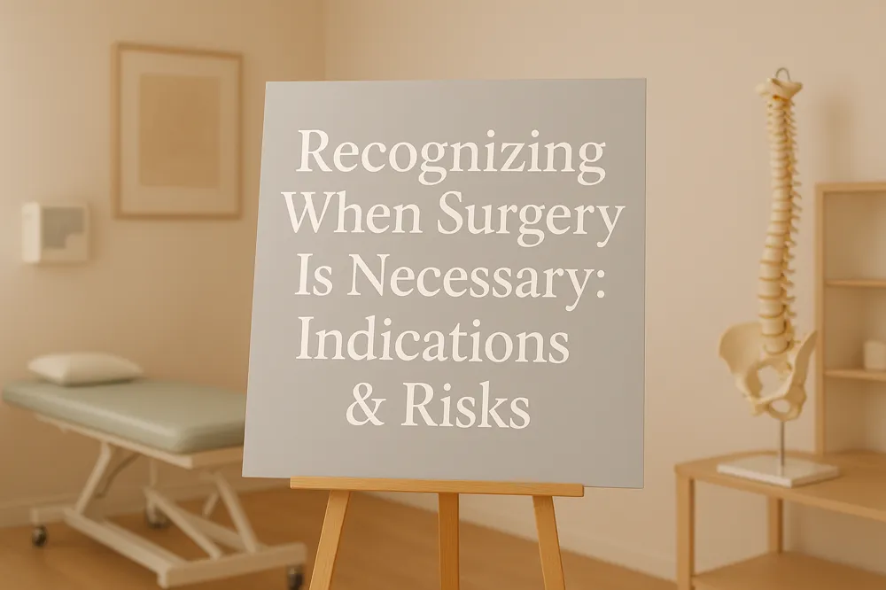 Conservative Versus Surgical Spine Treatment: Making an Informed ...